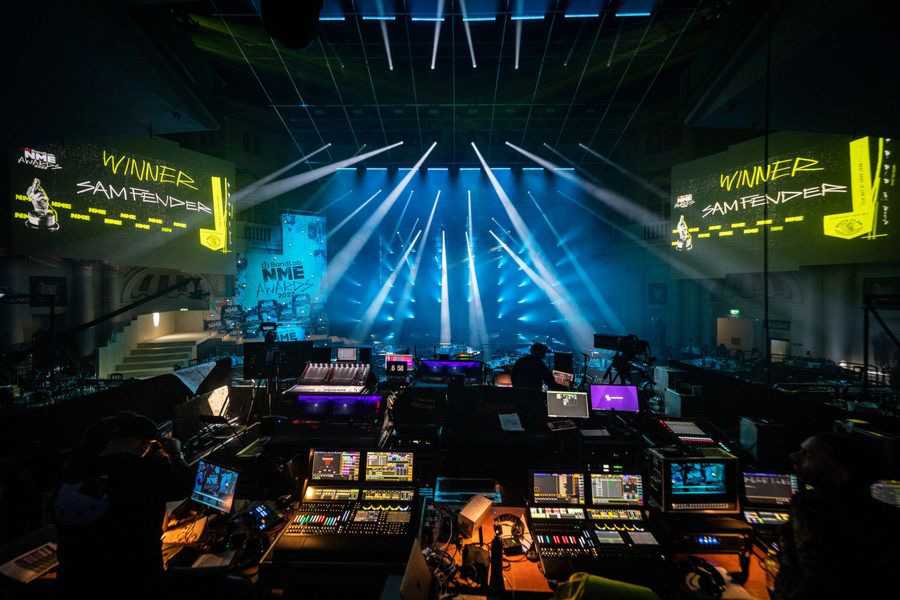 TSL Lighting supports NME Awards production - LSi Online