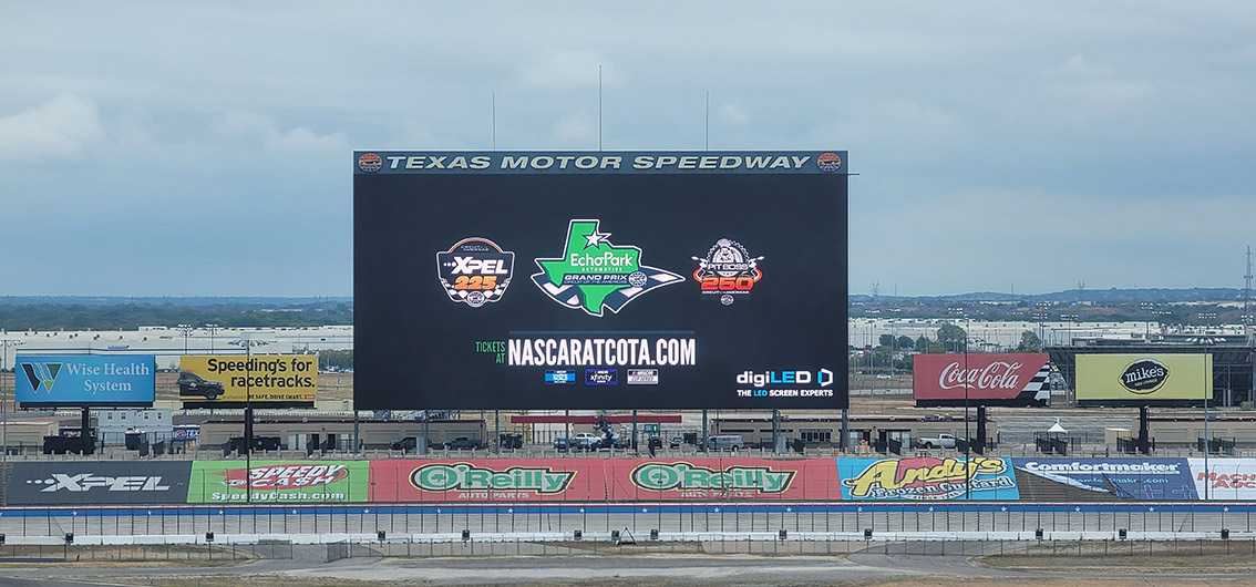 DigiLED LED screen goes live trackside - LSi Online