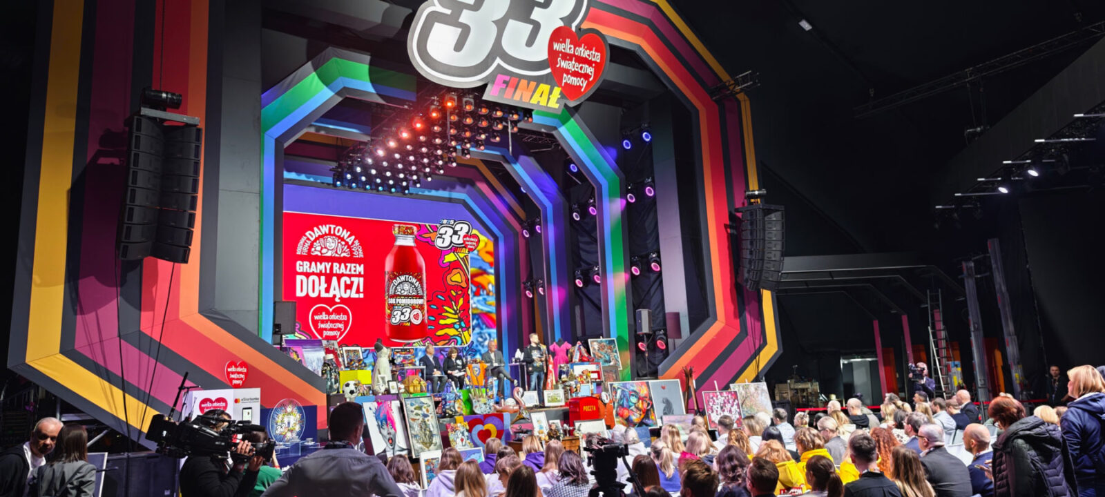 Gigant Sound reinforces WOŚP 2025 Finale - LSi Online
