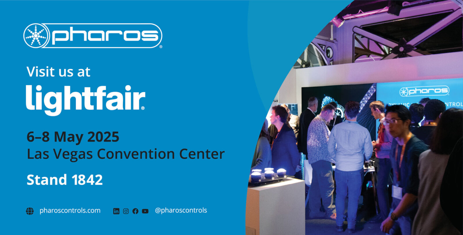 Pharos returns to LightFair in Las Vegas - LSi Online
