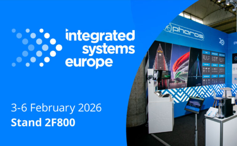 ISE 2026: Pharos highlights seamless integration - LSi Online