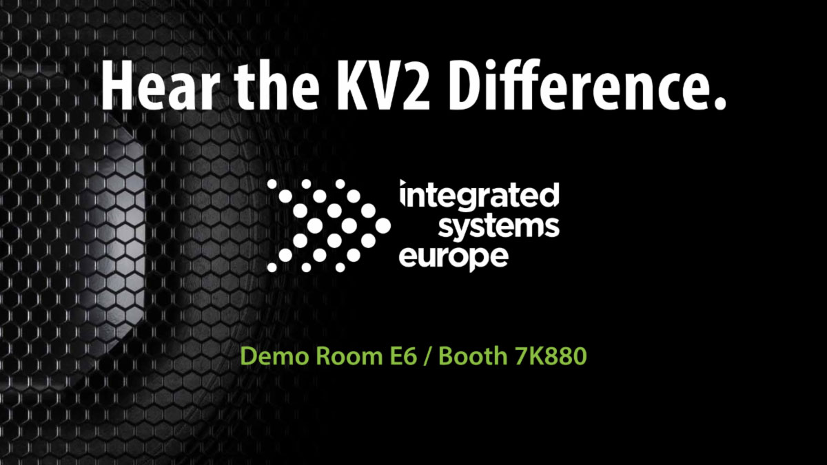ISE 2026: KV2 debuts immersive demo room - LSi Online